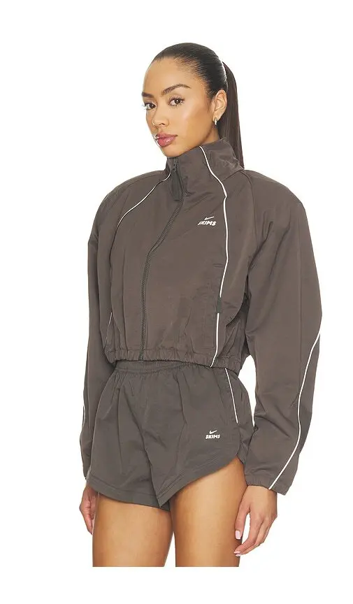 NIKESKIMS Crop Jacket In Brown
