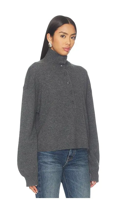 EAVES X Blake Evin Kathleighn Sweater In Charcoal