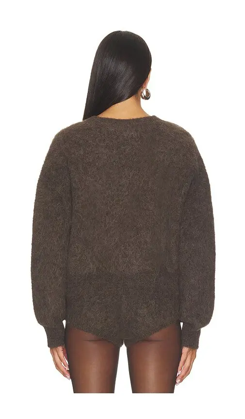 LAMARQUE Minnie Cardigan In Brown