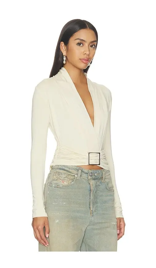 I.AM.GIA Oryean Top In Beige