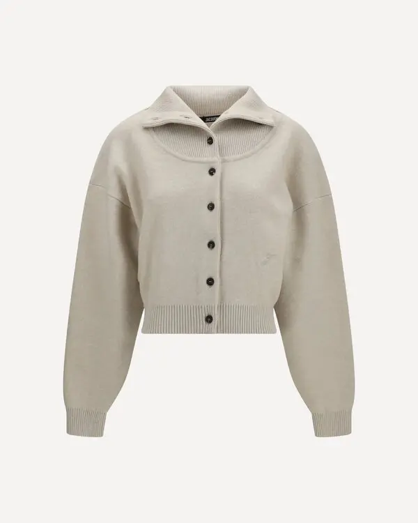Jacquemus Pelota Merino Wool And Cashmere Cardigan
