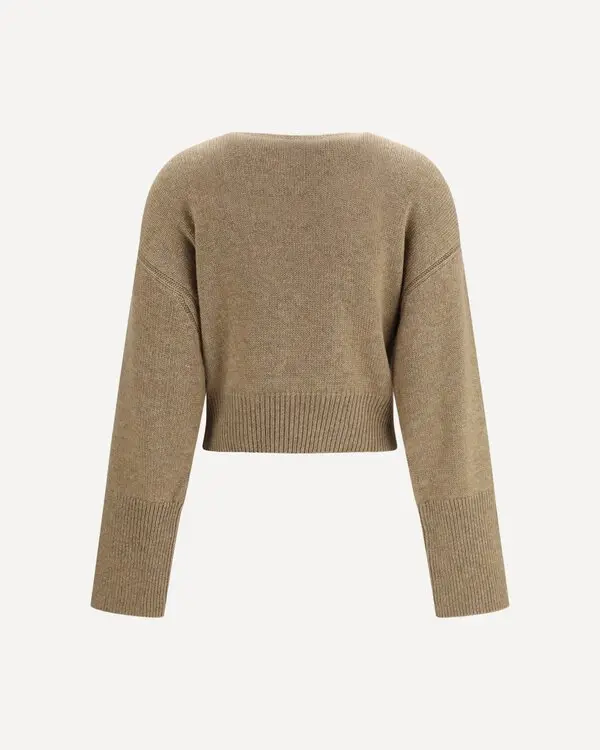 Ermanno Scervino Cashmere Sweater With Bow