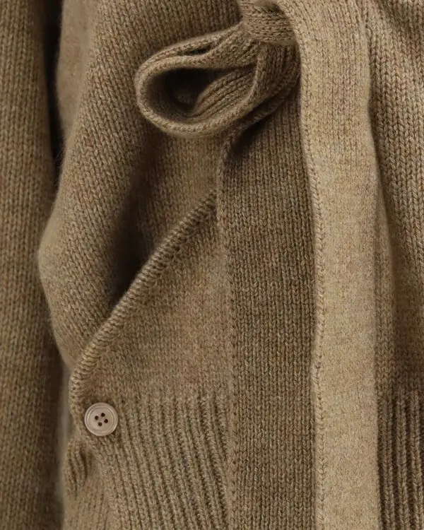 Ermanno Scervino Cashmere Sweater With Bow