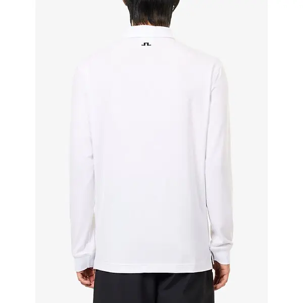 J. Lindeberg Florain Long-sleeve Golf Polo Top