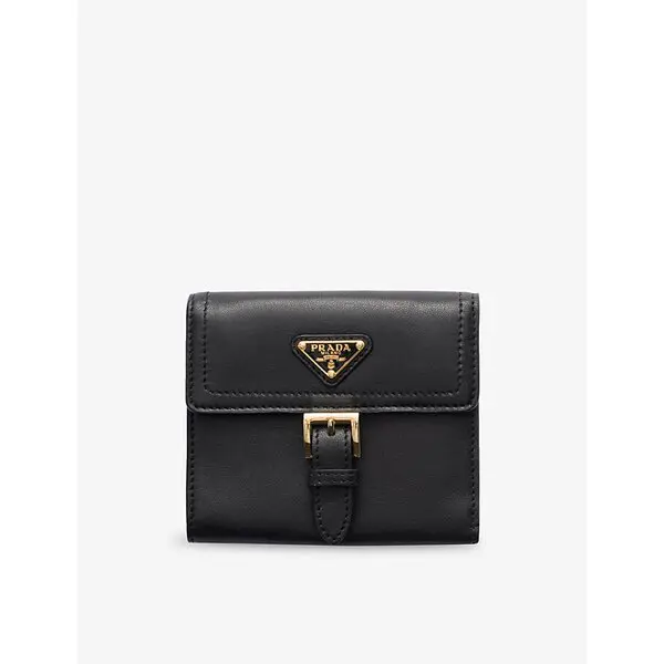 Prada Nappa Leather Smartphone Holder - Black