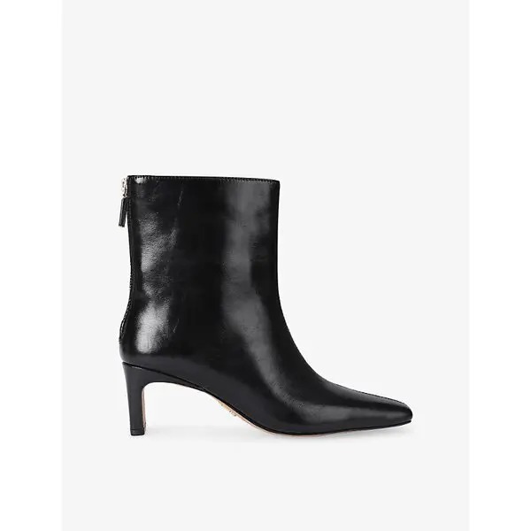 Steve Madden Jamiyah Suede Heeled Ankle Boots - Black