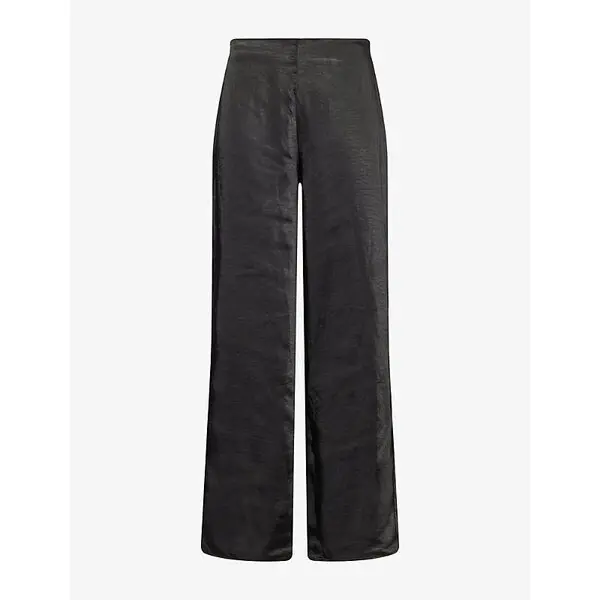 4TH & RECKLESS Adalynn Wide-leg Satin Trousers