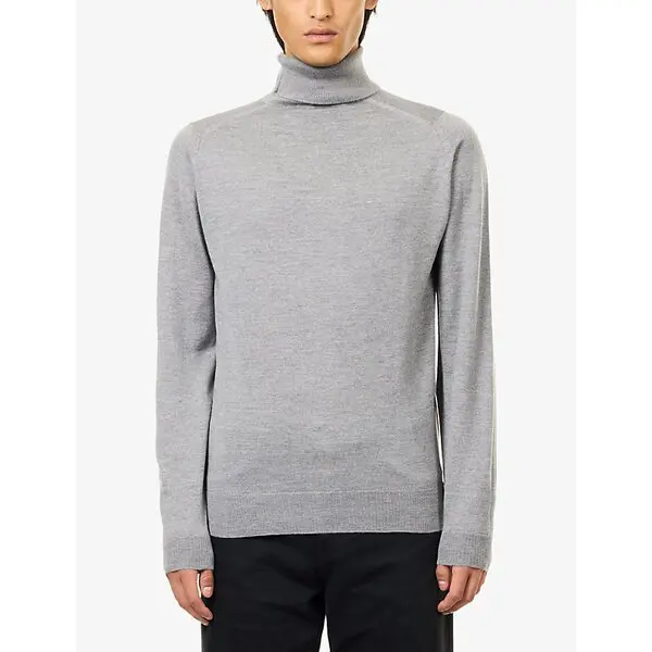 John Smedley Cherwell Turtleneck Wool Jumper