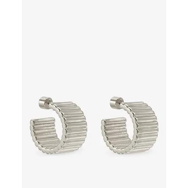 HEAVEN MAYHEM Ines Brass And Stainless-steel Earrings