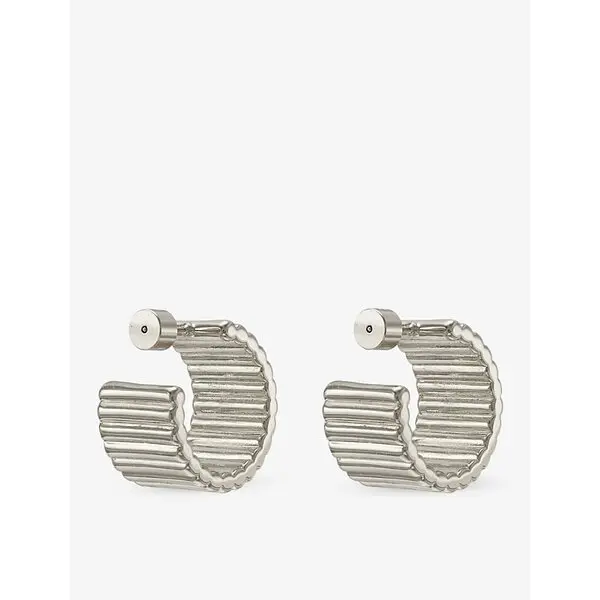 HEAVEN MAYHEM Ines Brass And Stainless-steel Earrings