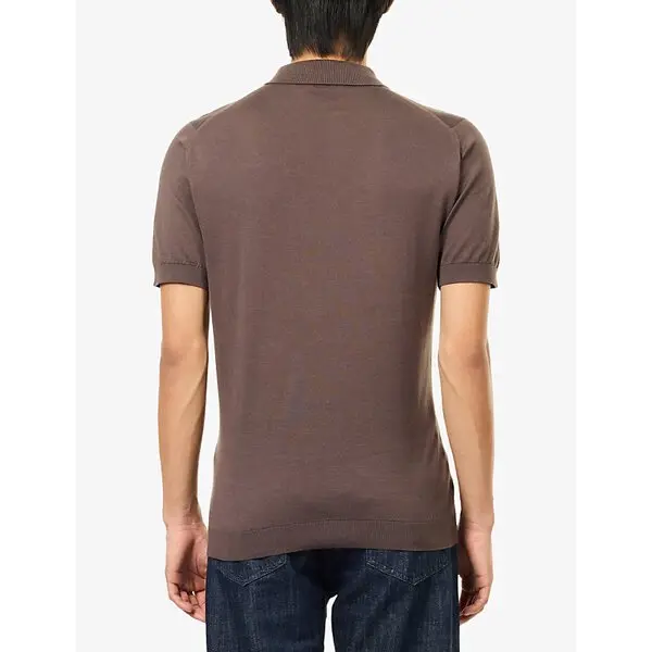 John Smedley Adrian Short-sleeve Cotton Polo Top