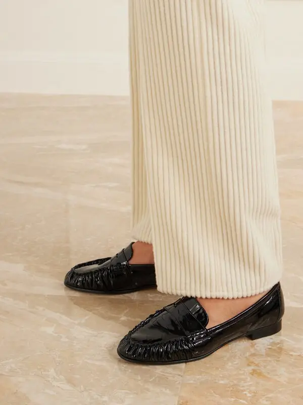 AeydĒ Aldous Patent-leather Loafers