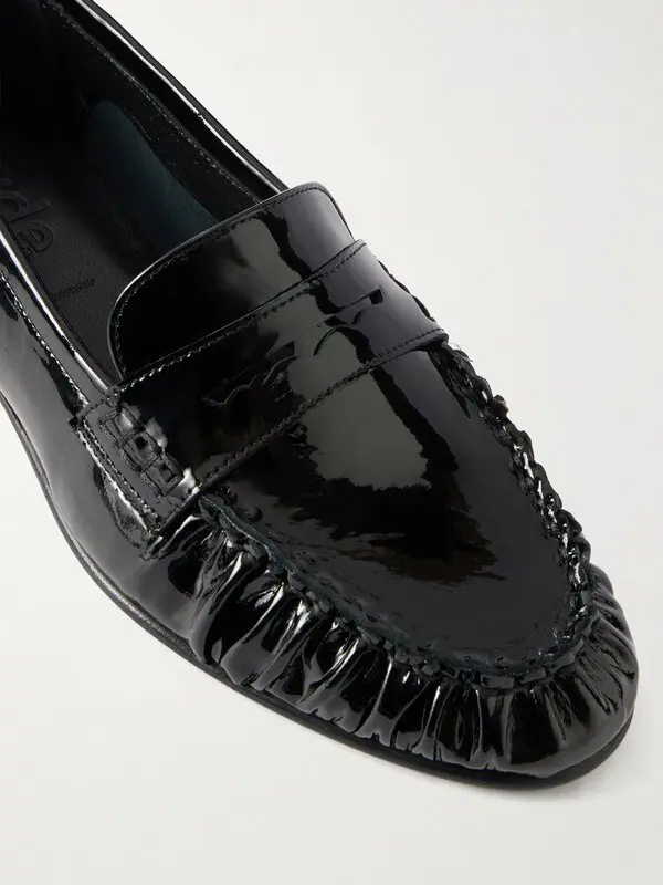 AeydĒ Aldous Patent-leather Loafers