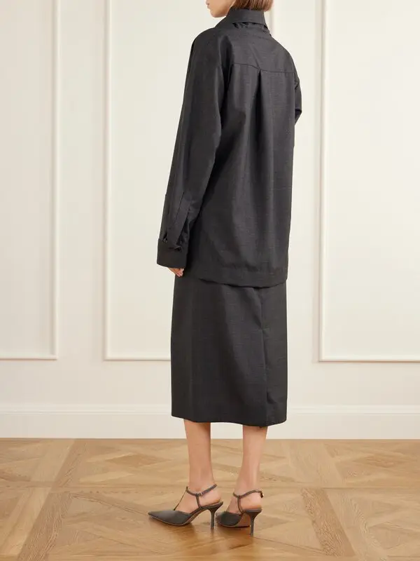 Calvin Klein Aura Wool-twill Blazer