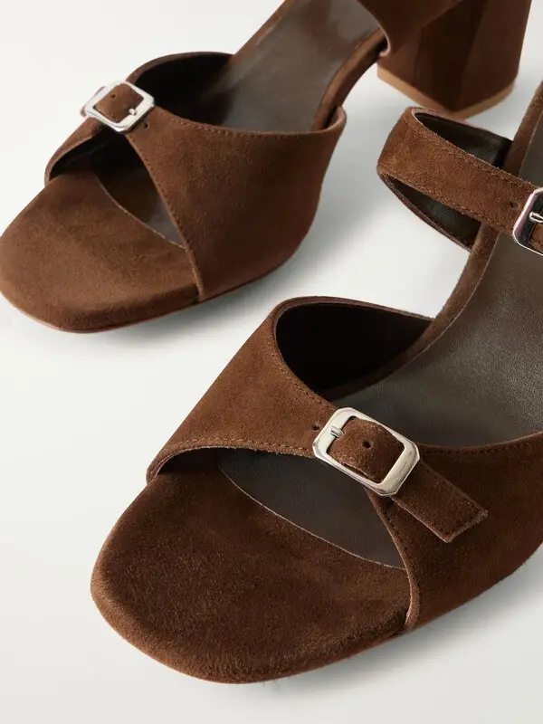 MARYAM NASSIR ZADEH Una 70 Suede Sandals