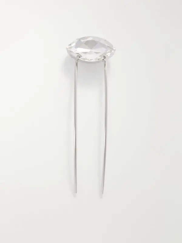 JENNIFER BEHR Julissa Crystal-embellished -tone Hairpin