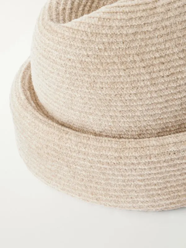GIGI BURRIS MILLINERY Sharina Wool-chenille Cap