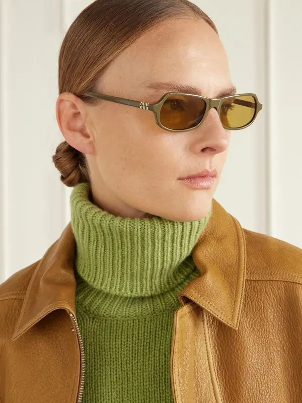 Miu Miu Square-frame Acetate Sunglasses