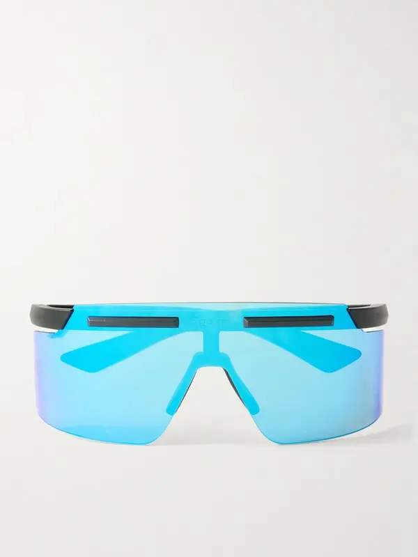 Prada Shield D-frame Acetate Sunglasses