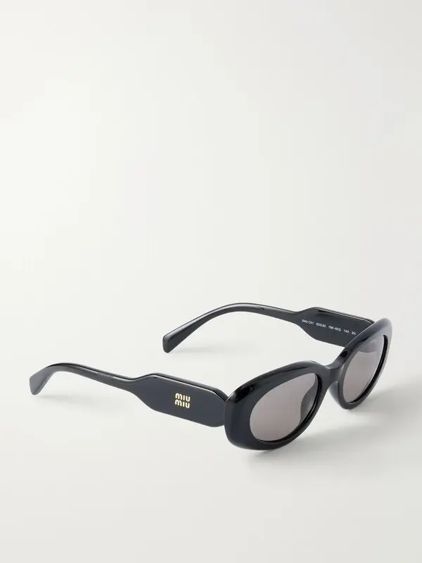 Miu Miu Round-frame Acetate Sunglasses