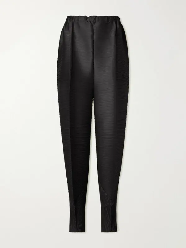Issey Miyake Cocoon Plissé Tapered Pants
