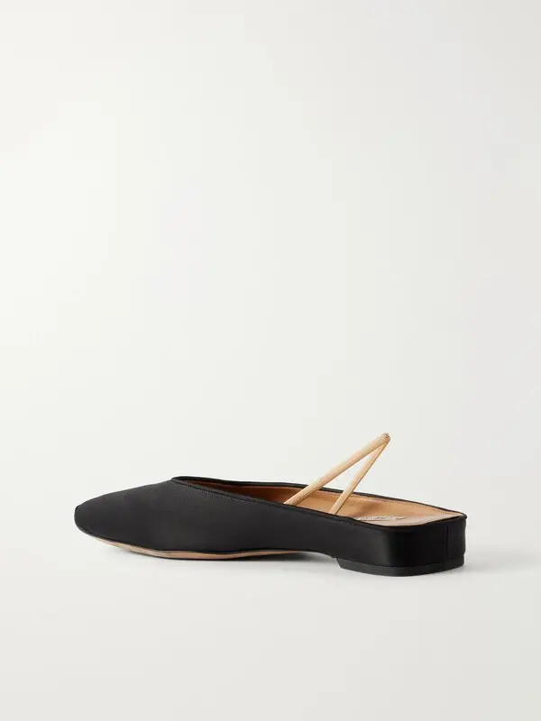 Calvin Klein Kate Satin Slingback Flats