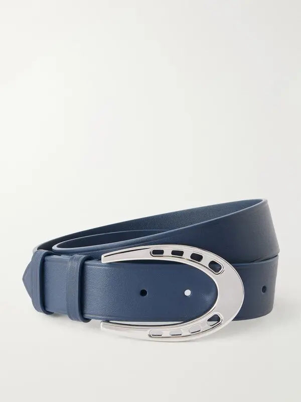 Gabriela Hearst Horseshoe Leather Belt