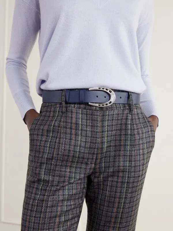 Gabriela Hearst Horseshoe Leather Belt