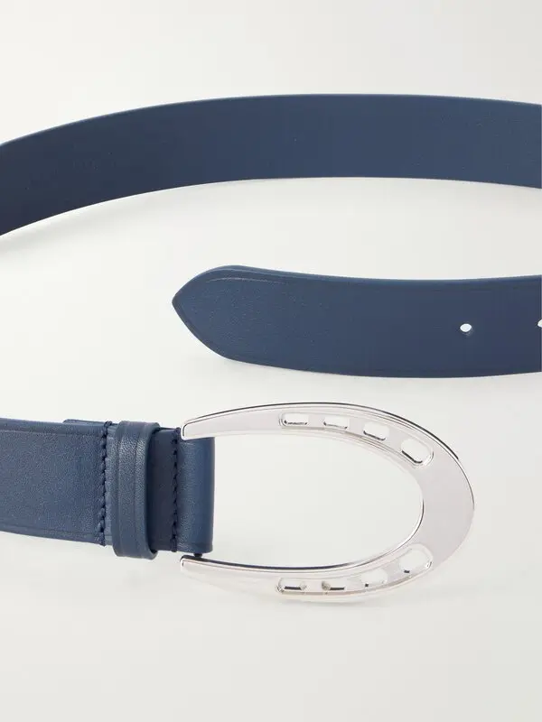 Gabriela Hearst Horseshoe Leather Belt