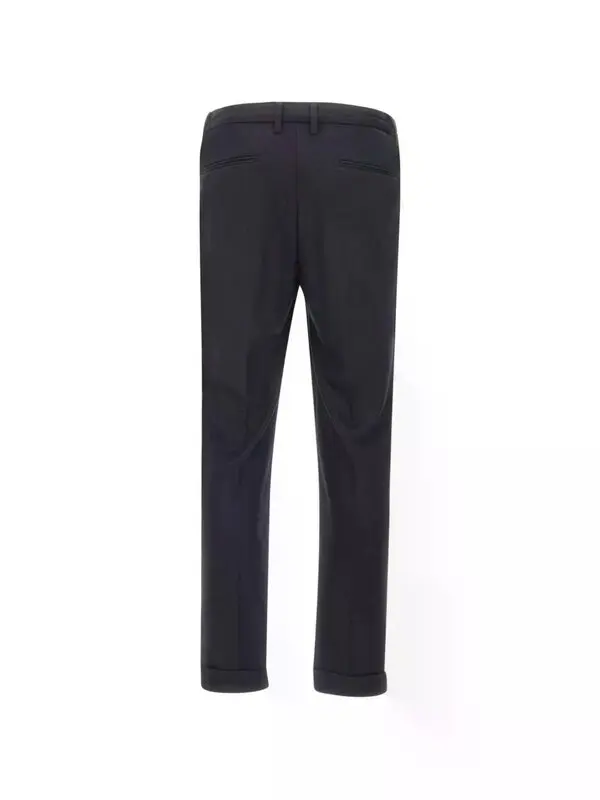 DEVORE INCIPIT Pleated Turn-up Trousers