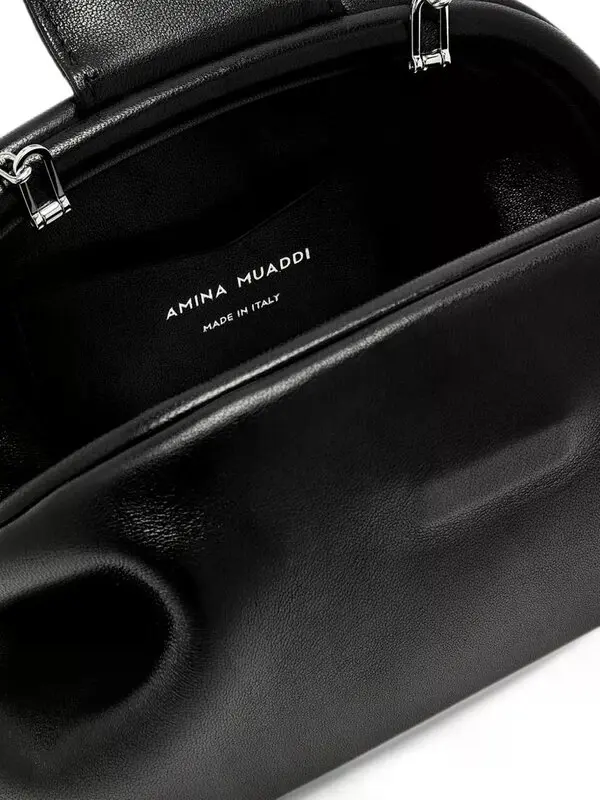 Amina Muaddi Camelia Clutch Nappa
