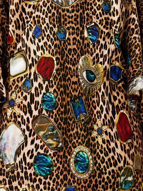 Camilla Nazar Nirvana Leopard-print Maxi Dress