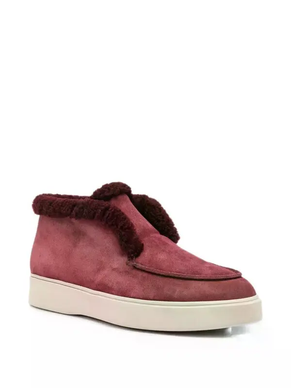 Officine Creative Frame Shearling-trim Loafers