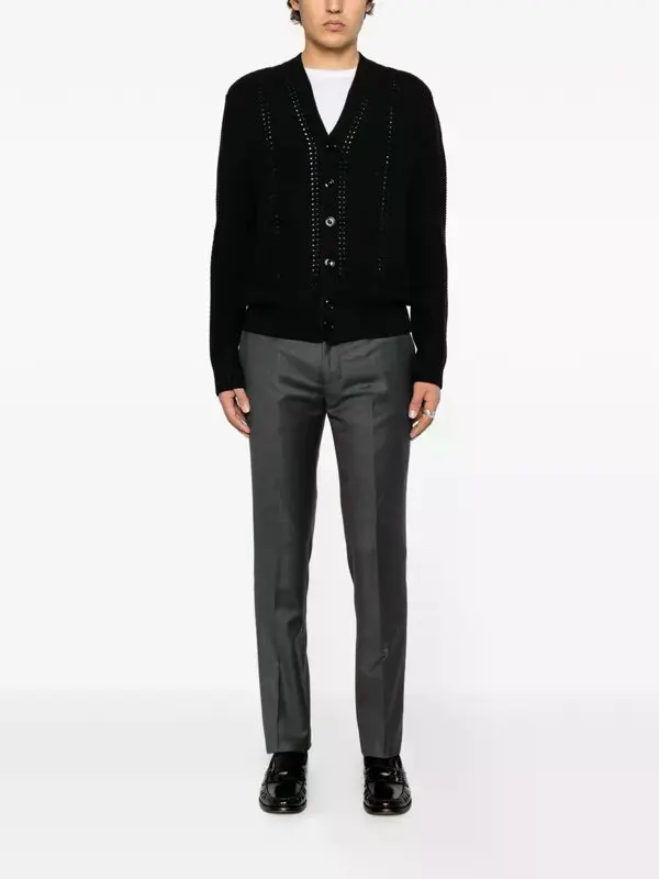 BERWICH Pressed-crease Tailored Trousers