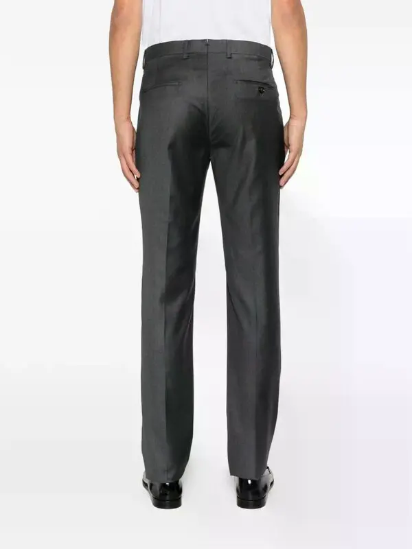 BERWICH Pressed-crease Tailored Trousers