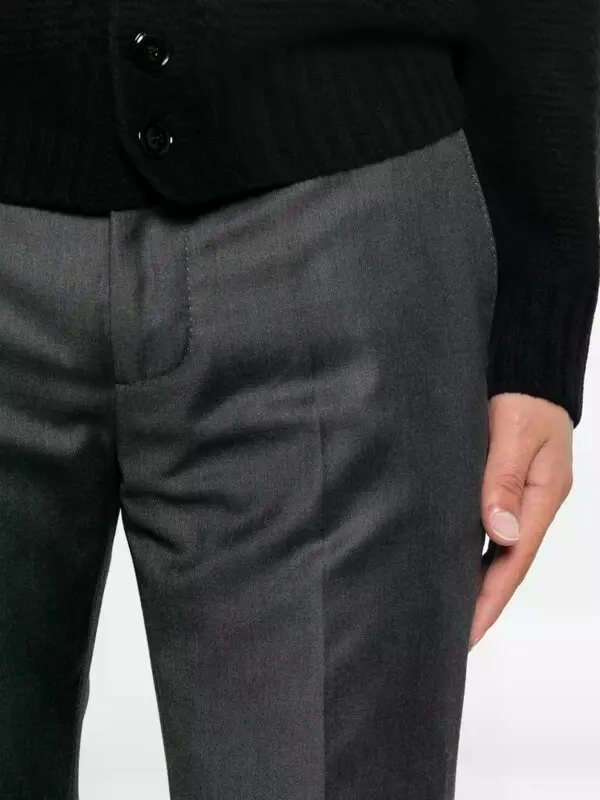 BERWICH Pressed-crease Tailored Trousers