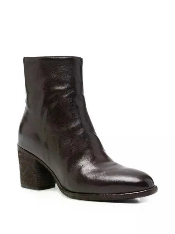 Officine Creative Delice Leather Ankle Boots