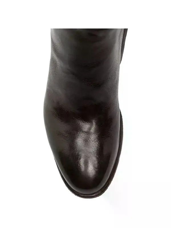 Officine Creative Delice Leather Ankle Boots