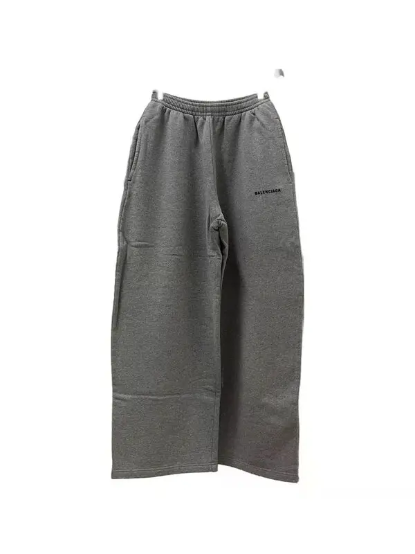 Balenciaga Barrel Sweatpants In Dark Heather