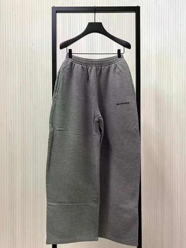 Balenciaga Barrel Sweatpants In Dark Heather