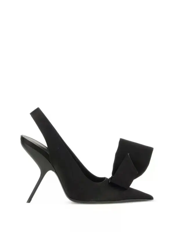 FERRAGAMO Asymmetrical-bow Heeled Pumps