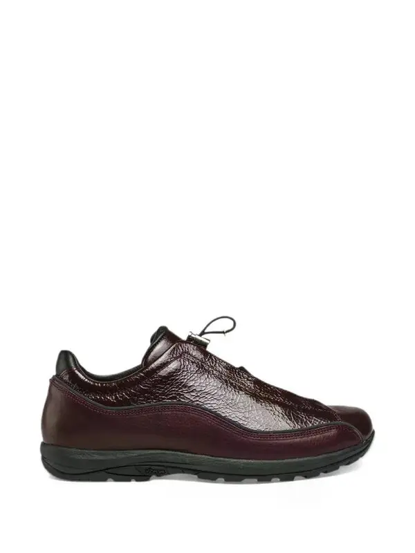 Diemme Licata Crackled Leather Sneakers