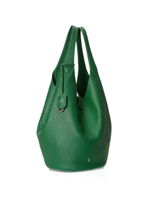 Polo Ralph Lauren Polo Play Leather Large Tote Bag