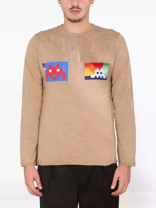 Comme Des Garçons Wool Knit Jumper