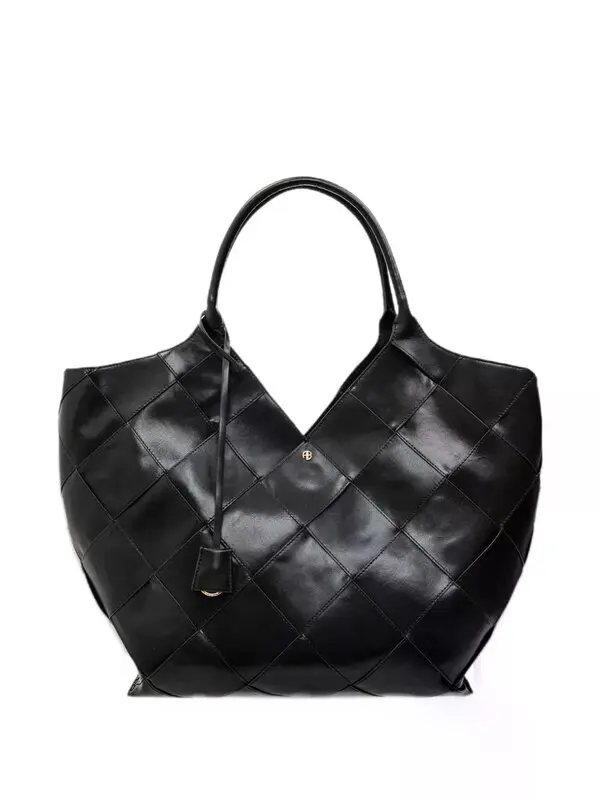 ANINE BING Lili Tote Braided Leather