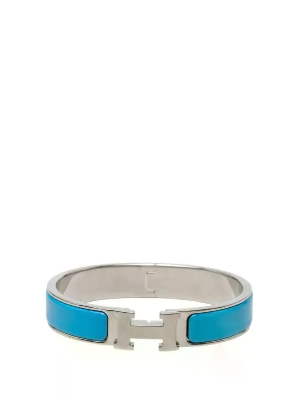 Hermès 2012 Narrow Enamel Clic H Bracelet