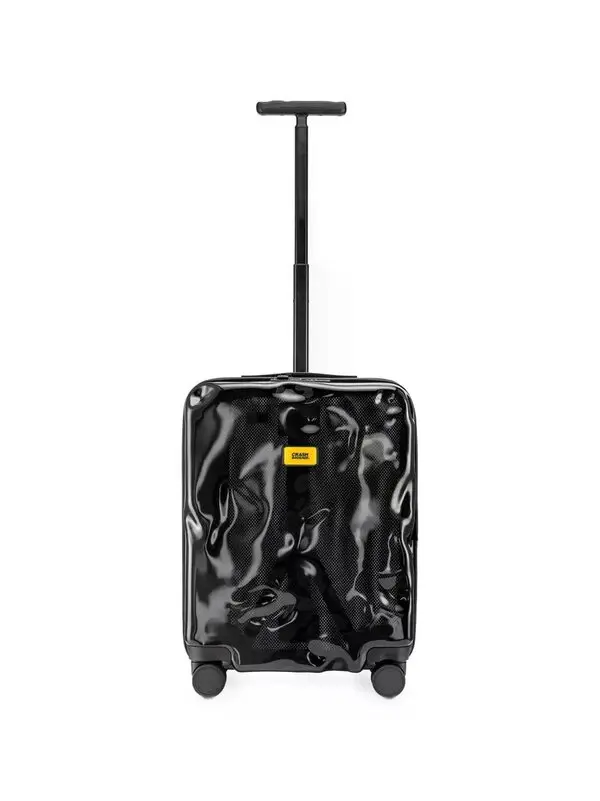CRASH BAGGAGE Dented-effect Cabin Suitcase