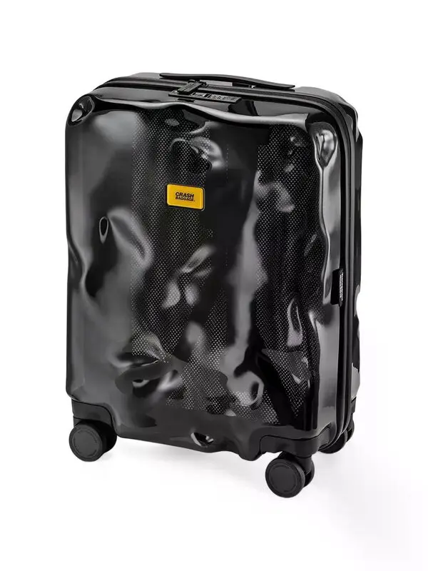 CRASH BAGGAGE Dented-effect Cabin Suitcase