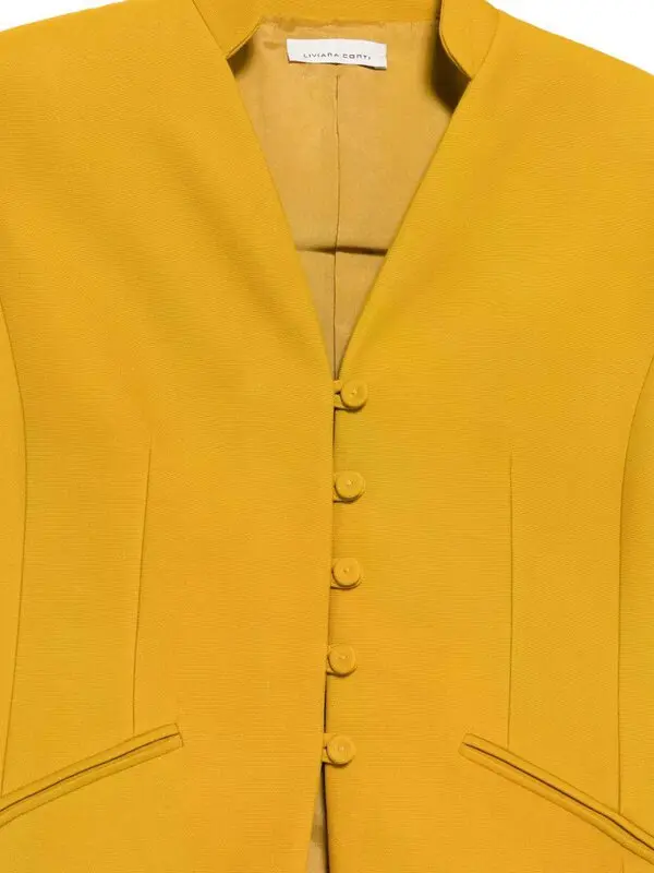 Liviana Conti Button-up V-neck Jacket