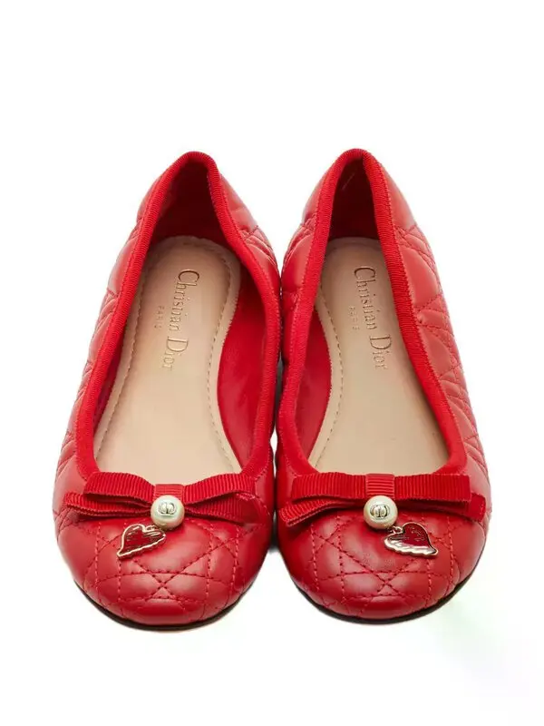 Dior Dioramour Cannage Ballet Flats